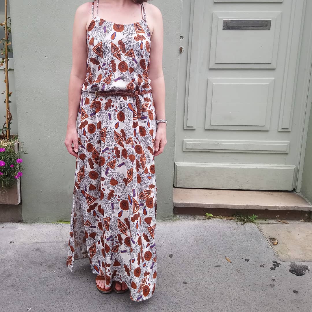 La robe longue d'été - Modification de modification de patron ...